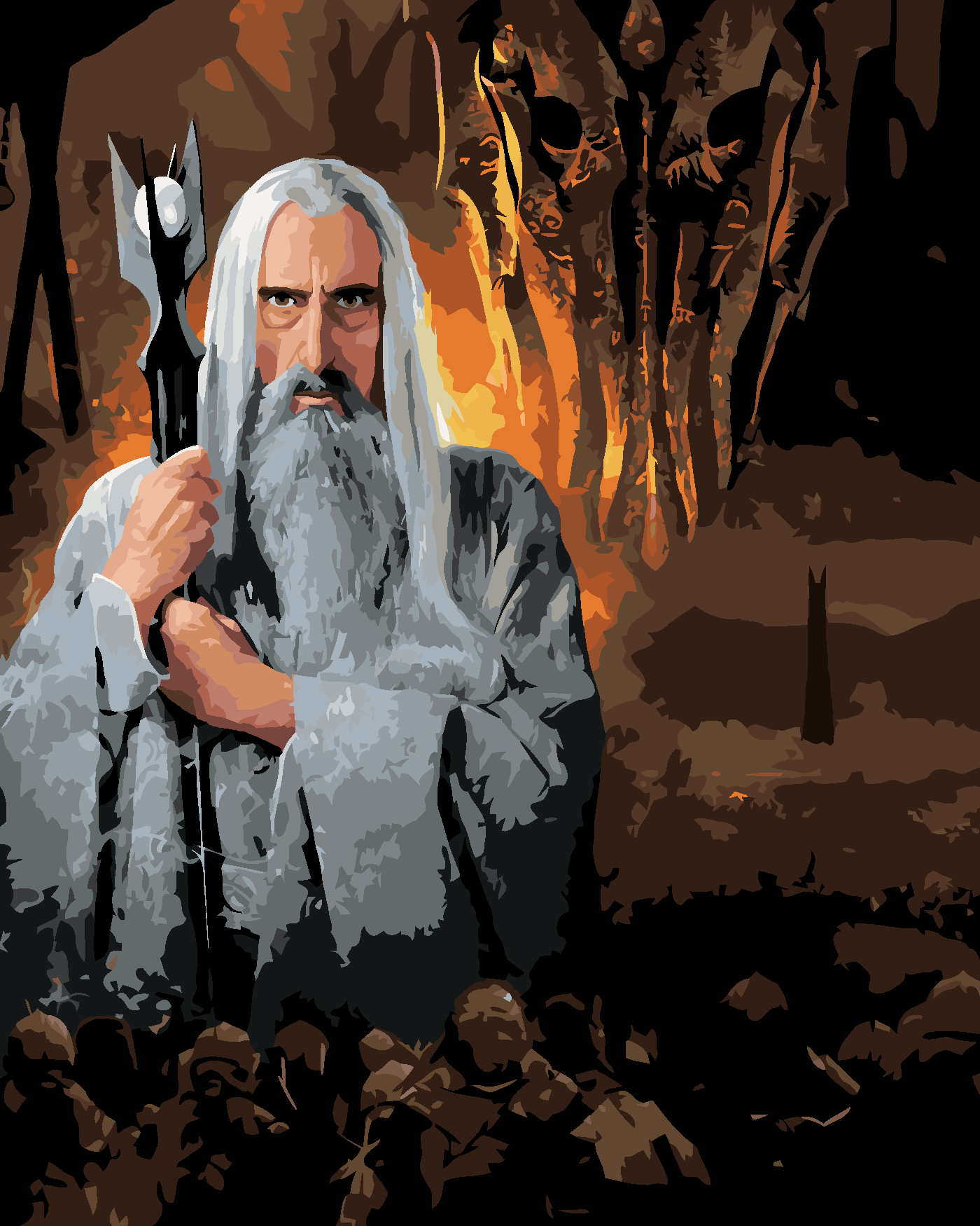 Malen Nach Zahlen Herr Der Ringe