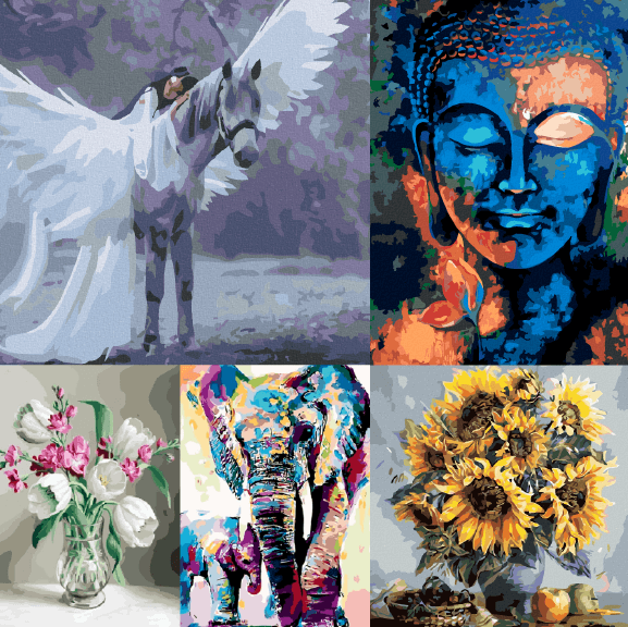 Malen nach Zahlen - Alle motive – ZUTY DE