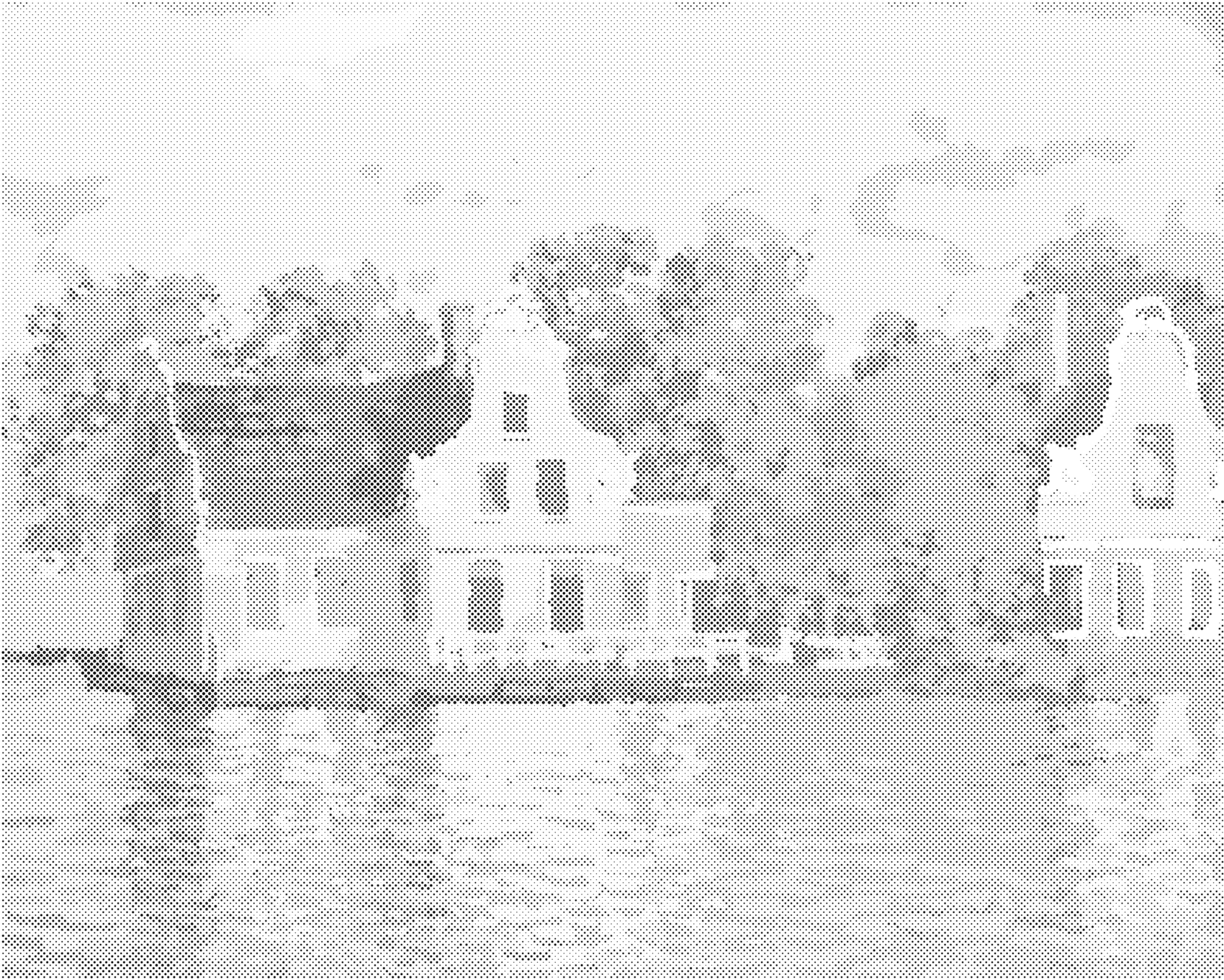 Punktmalerei - DAS HAUS AM FLUSS ZAAN IN ZAANDAM (CLAUDE MONET) – ZUTY DE