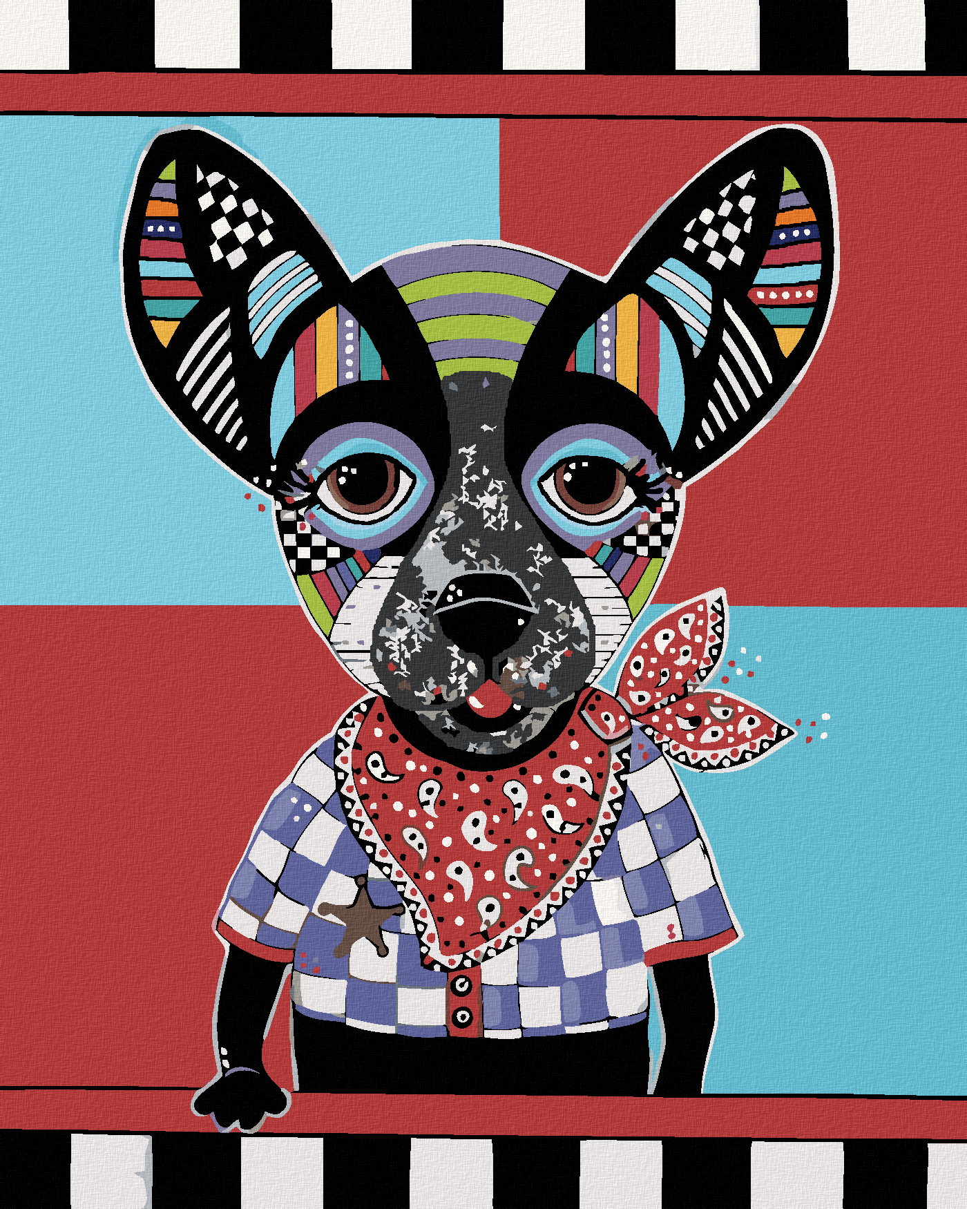 Diamond painting - HUND CHIHUAHUA (JONNA JAMES) – ZUTY DE